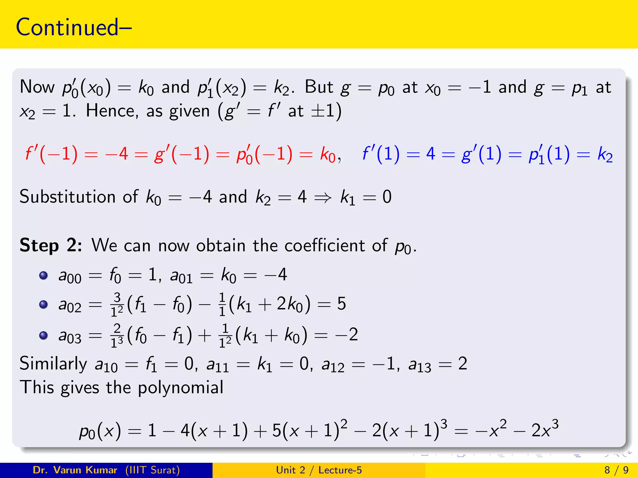 Cubic Spline Interpolation | PDF
