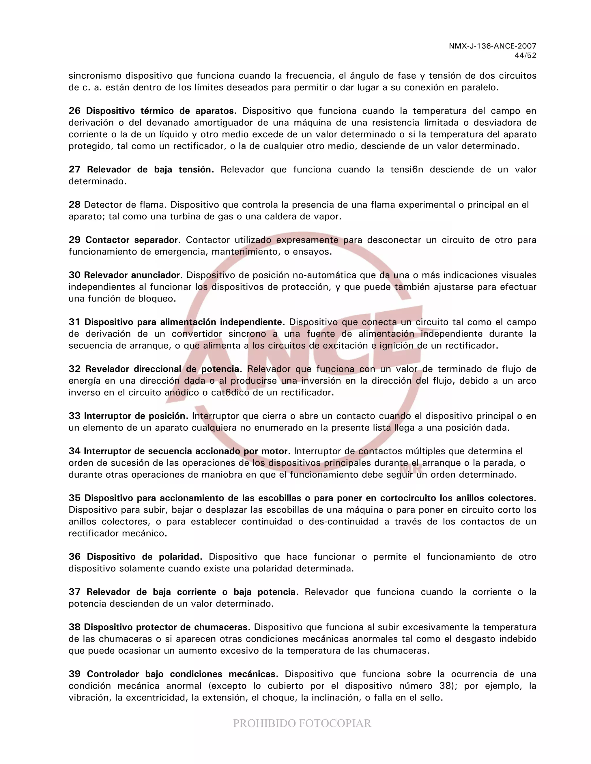 NMX-J-136-ANCE-2007 | PDF