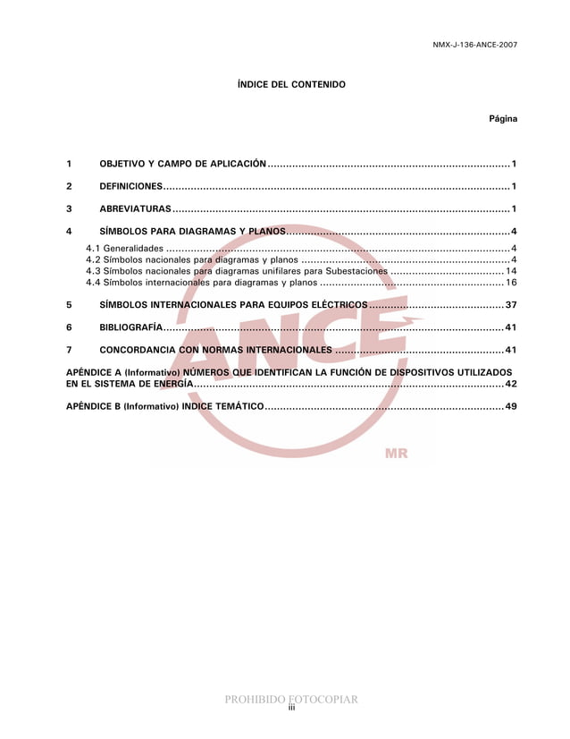 NMX-J-136-ANCE-2007 | PDF