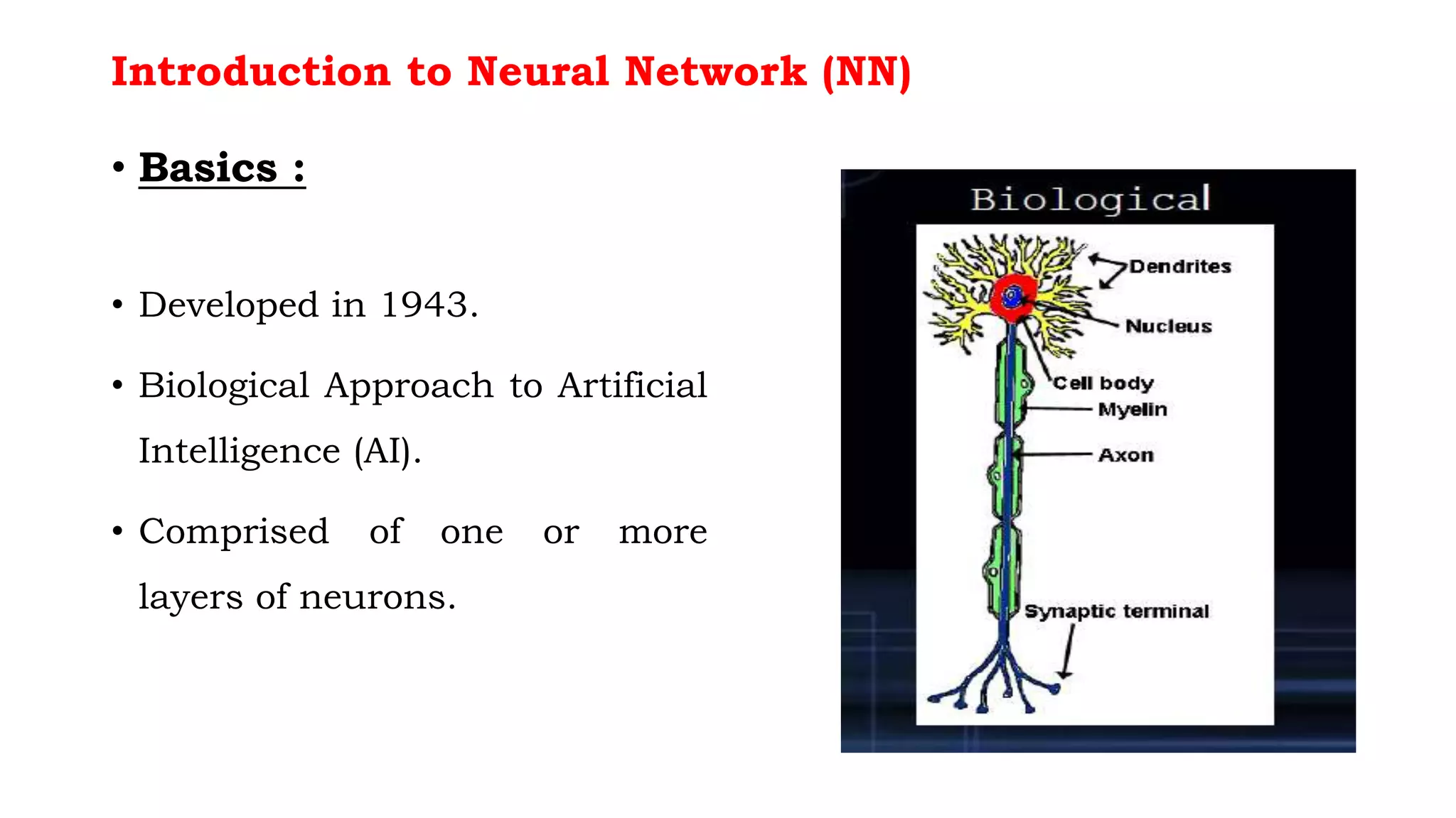 Introduction To Neural Network | PPT