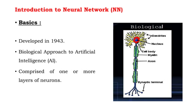 Introduction To Neural Network | PPT