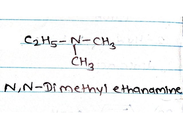 N,N-Dimethyl ethanamine | PDF