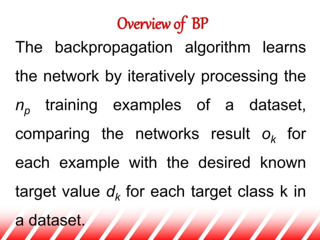 Neural Networks In Data Mining An Overview” Ppt Databases