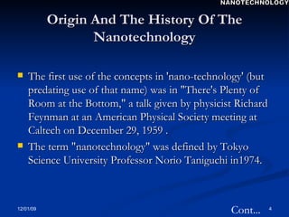 nano science and nano technology | PPT