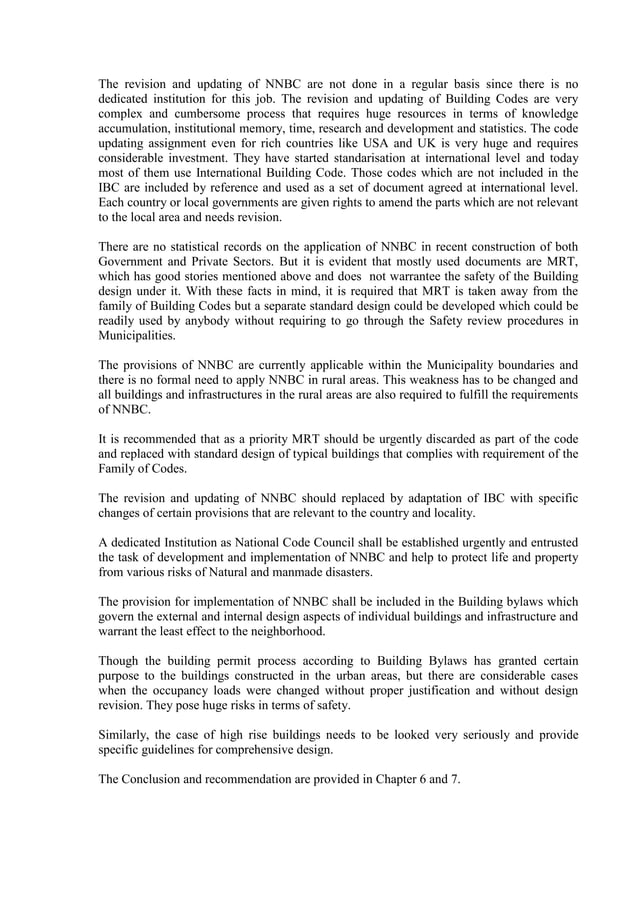 Nnbc update reco-final july 2009 - Recommendation for update of ...