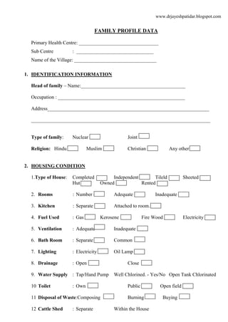 Family folder format | PDF