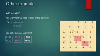 Needleman-wunch algorithm harshita | PPTX