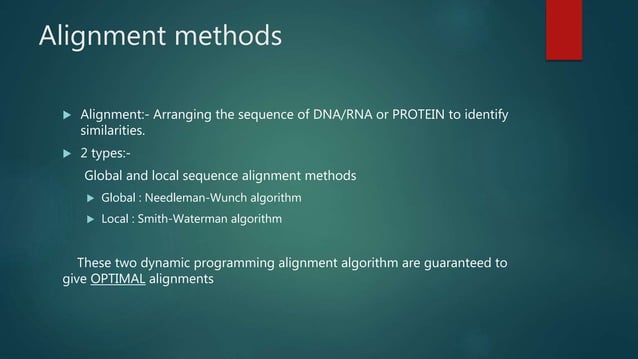 Needleman-wunch algorithm harshita | PPTX | Programming Languages | Computing