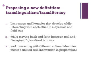Translingualism | PPT