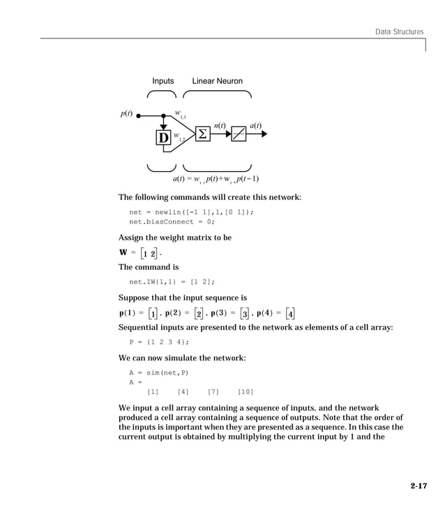 Neural Network Toolbox Matlab