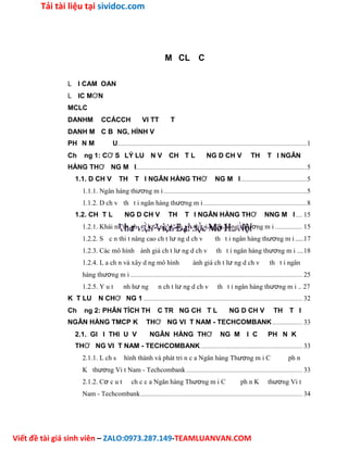 Nâng cao chất lượng dịch vụ thẻ tại ngân hàng TMCP kỹ thương việt nam techcombank.doc