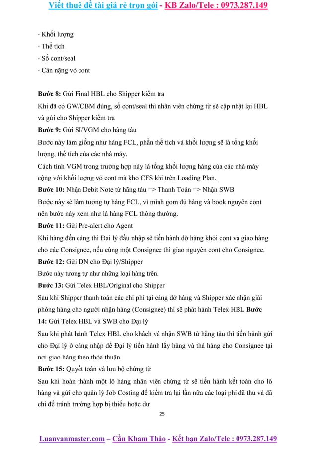 Nâng cao chất lượng dịch vụ xuất khẩu hàng lẻ bằng đường biển từ Hồ Chí Minh sang Hong Kong.doc