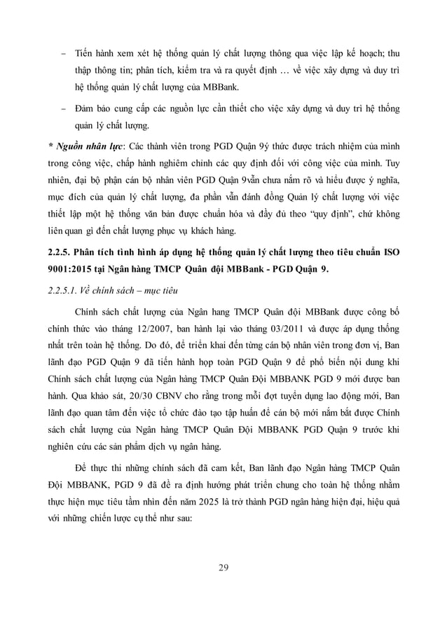 Nâng Cao Chất Lượng Tín Dụng Tại Ngân Hàng Tmcp Quân Đội | DOC