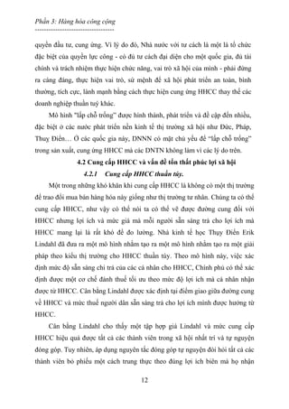 Nâng cao hiệu quả sử dụng hàng hóa công cộng | DOCX