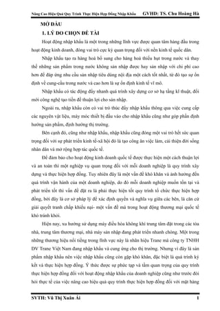 Nâng cao hiệu quả quy trình thực hiện hợp đồng nhập khẩu tại công ty dịch vụ trane việt nam.doc