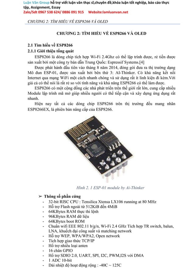 ĐỒ ÁN ỨNG DỤNG ARDUINO ĐỂ ĐO NHỊP TIM, SP02, NHIỆT ĐỘ CƠ THỂ- HIỂN THỊ TRÊN OLED TRUYỀN QUA ...