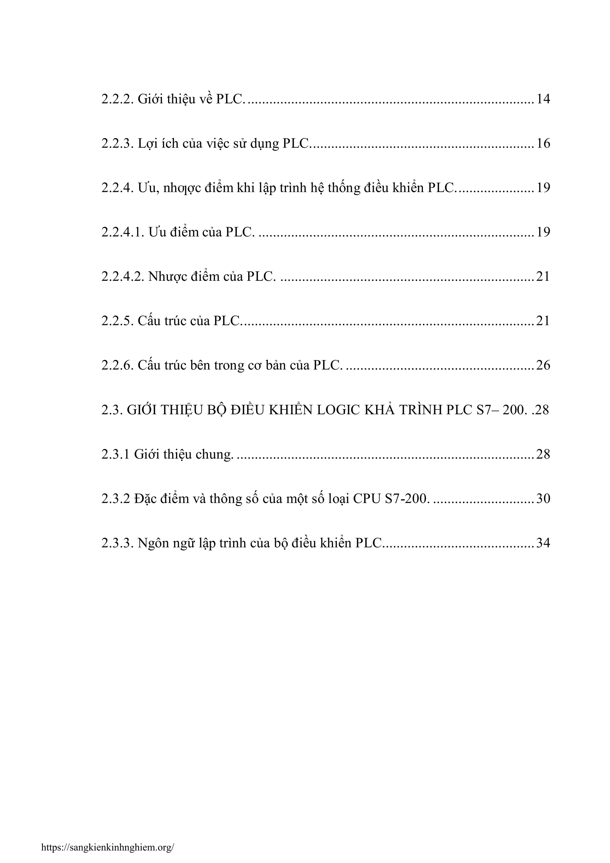 Đồ án Nghiên cứu hệ thống phân loại sản phẩm theo chiều cao bằng PLC | PDF