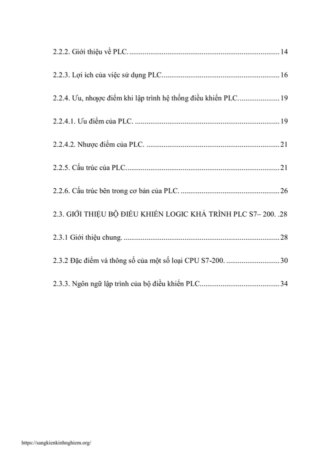 Đồ án Nghiên cứu hệ thống phân loại sản phẩm theo chiều cao bằng PLC | PDF