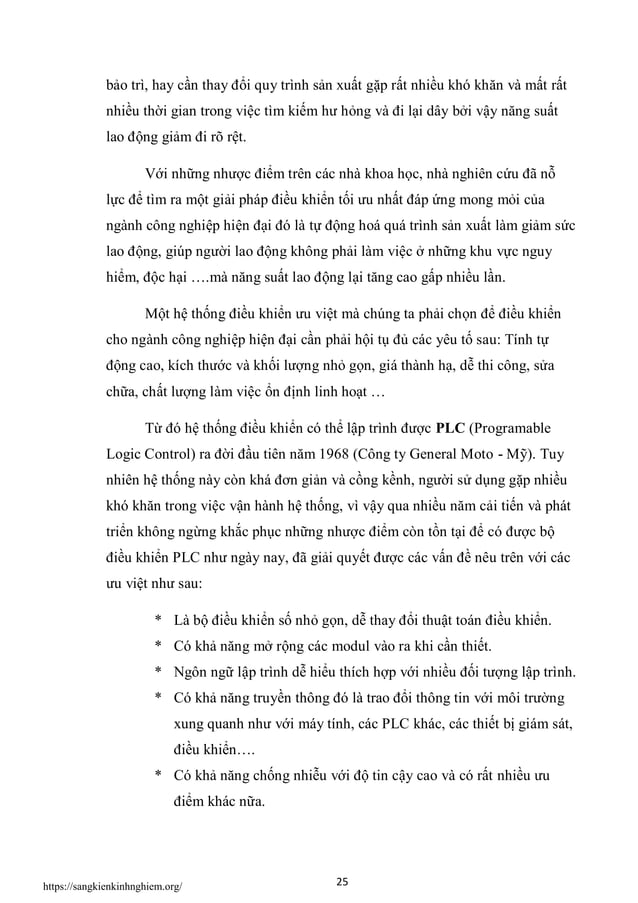 Đồ án Nghiên cứu hệ thống phân loại sản phẩm theo chiều cao bằng PLC | PDF