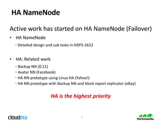 Nn ha hadoop world.final | PPTX
