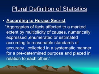 Introduction to Statistics | PPT