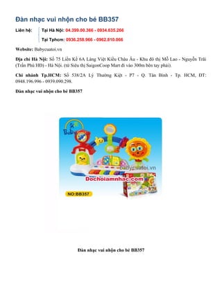 dan nhac vui nhon cho be bb357 | PDF