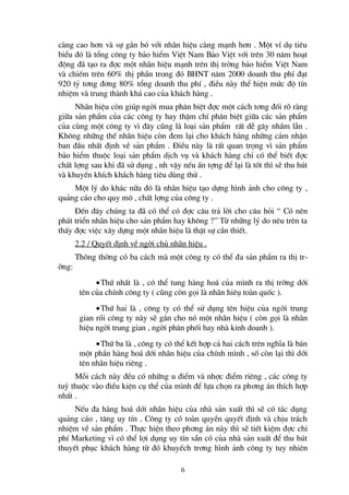 đề áN nhãn hiệu của sản phẩm bảo hiểm nhân thọ | PDF