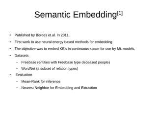 Neural Network in Knowledge Bases | PPT | Free Download