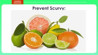NN - Nutrient Excess & Deficiencies Nutritional Needs of others | PPTX