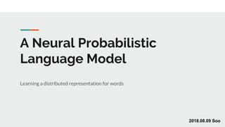 A Neural Probabilistic Language Model_v2 | PDF | Artificial Intelligence | Technology & Computing