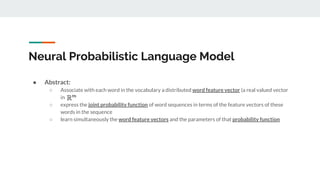 A Neural Probabilistic Language Model_v2 | PDF | Artificial Intelligence | Technology & Computing