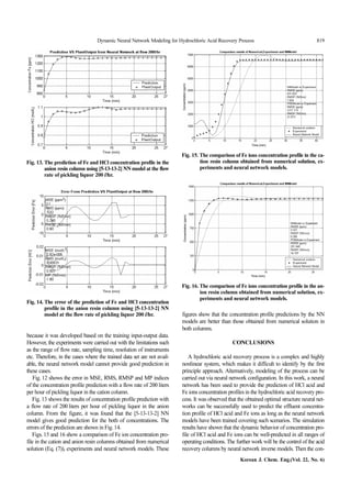 Neural network model for HCl recovery process | PDF | Chemistry | Science