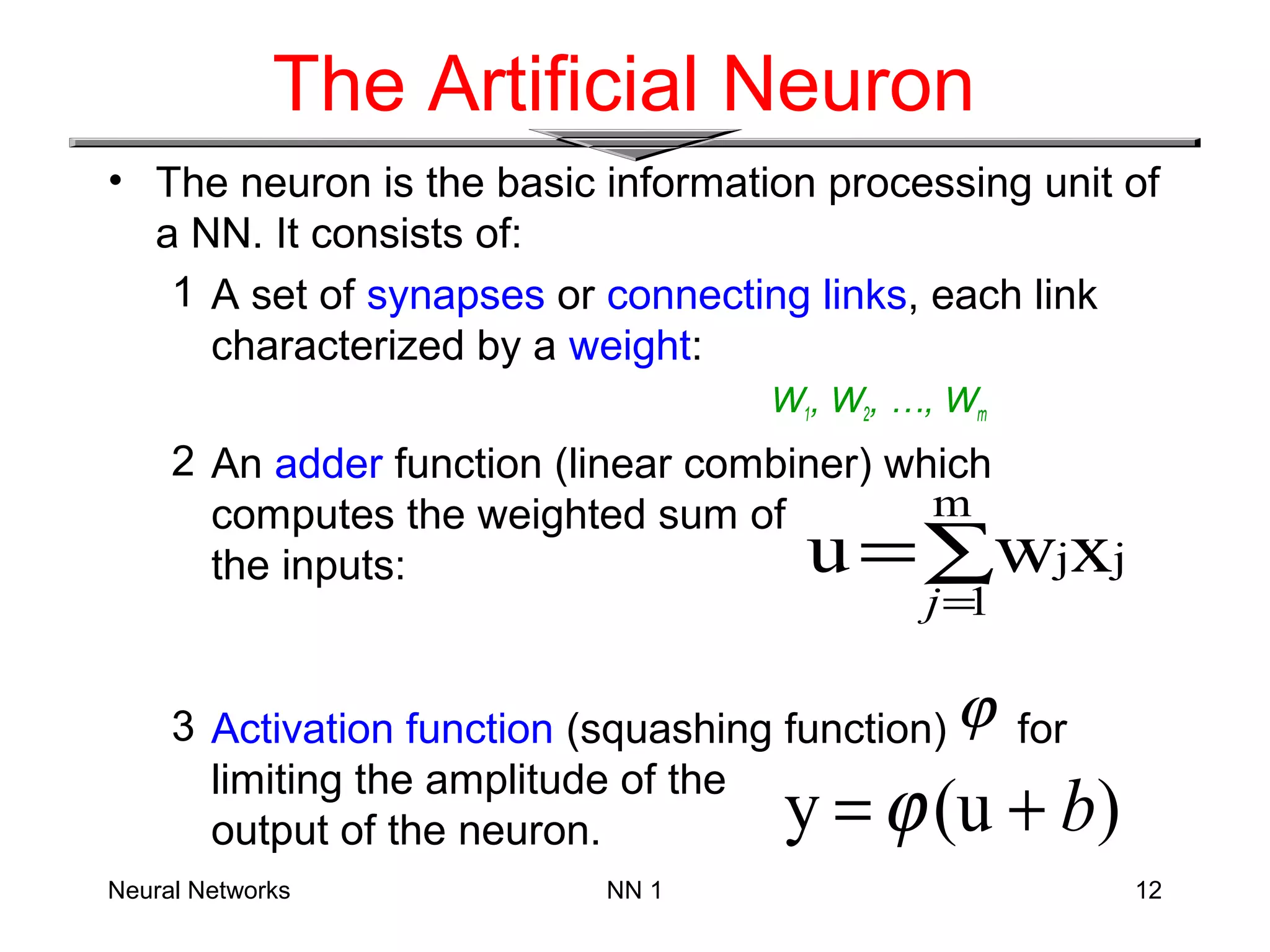 Artificial Neural Networks - ANN | PPT