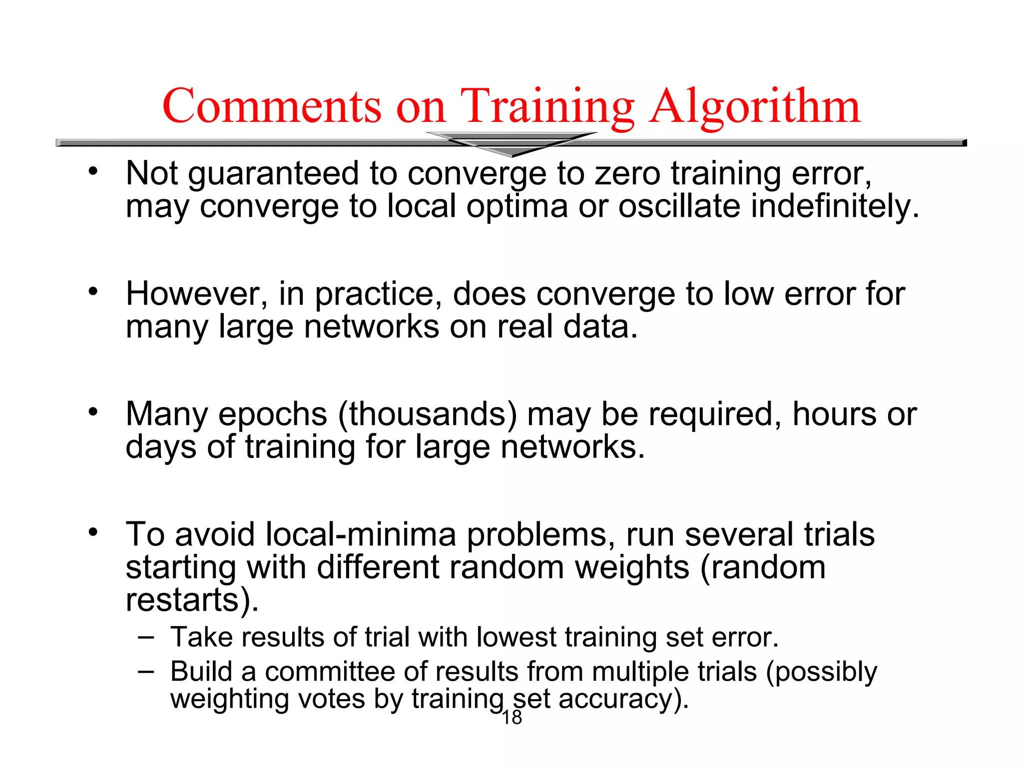 Artificial Neural Networks - ANN | PPT