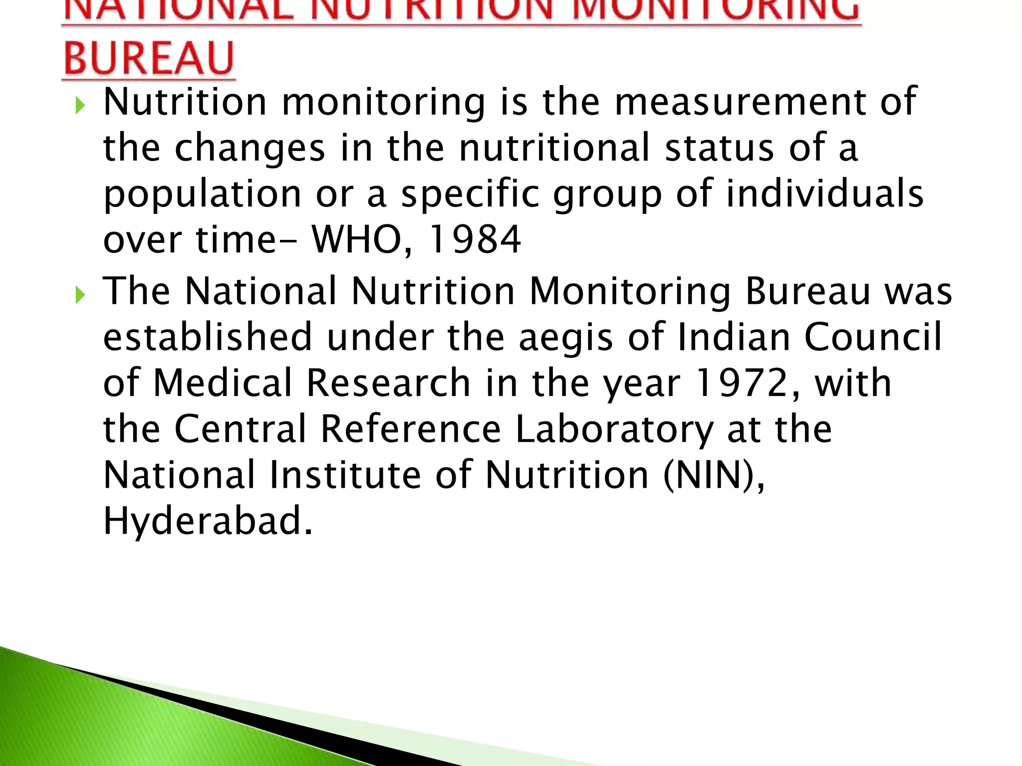 National nutritional Policy | PPTX