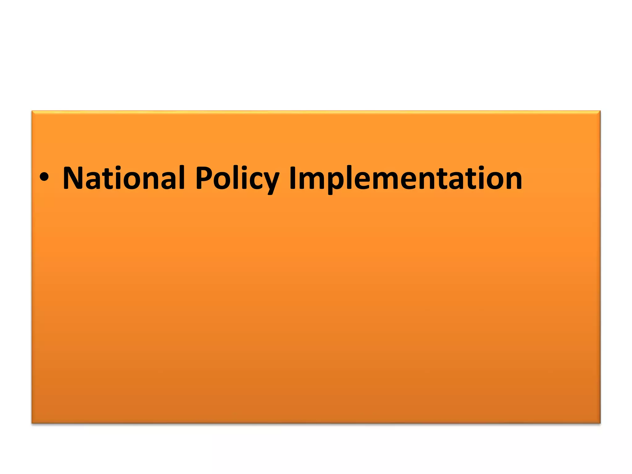 National Nutrition Policy: Dr. Anuj | PPTX