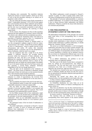 The principle of constructive mathematizability of any theory: A sketch of formal proof by the ...