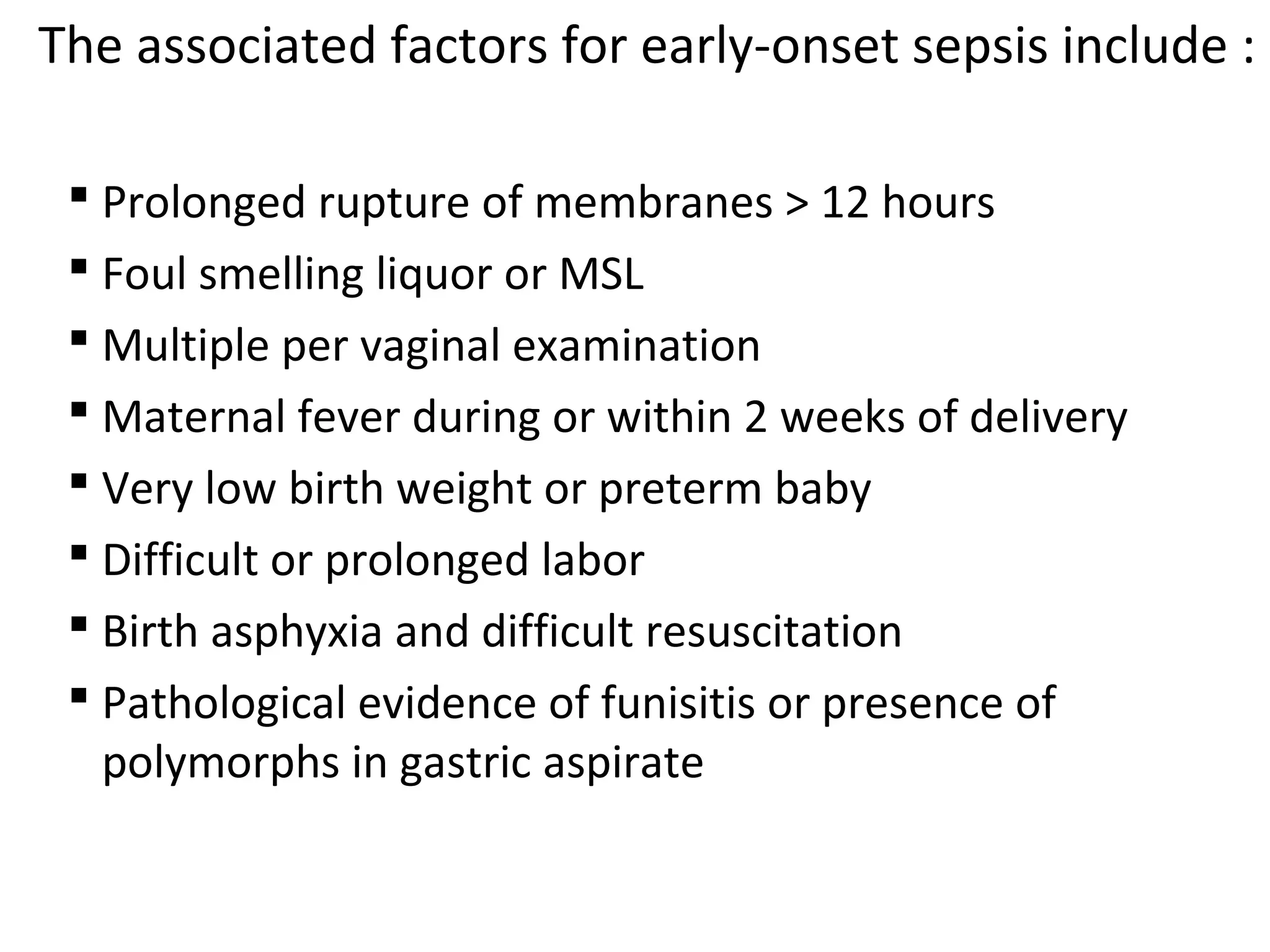 NEONATAL SEPSIS | PPT
