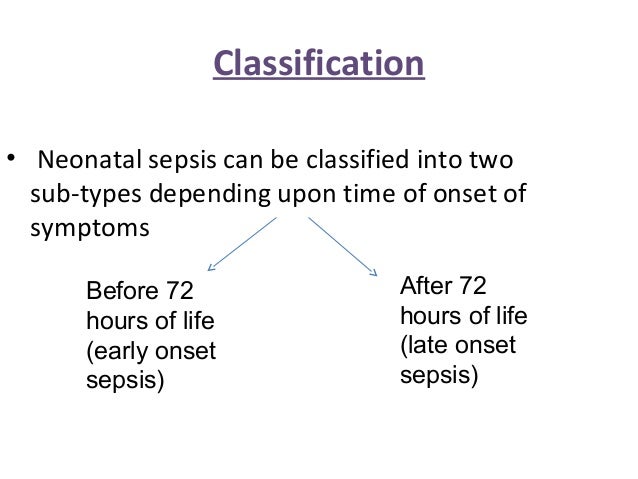NEONATAL SEPSIS