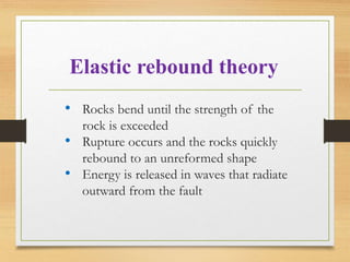 Earthquake waves and types of faults caused by earthquake | PPTX