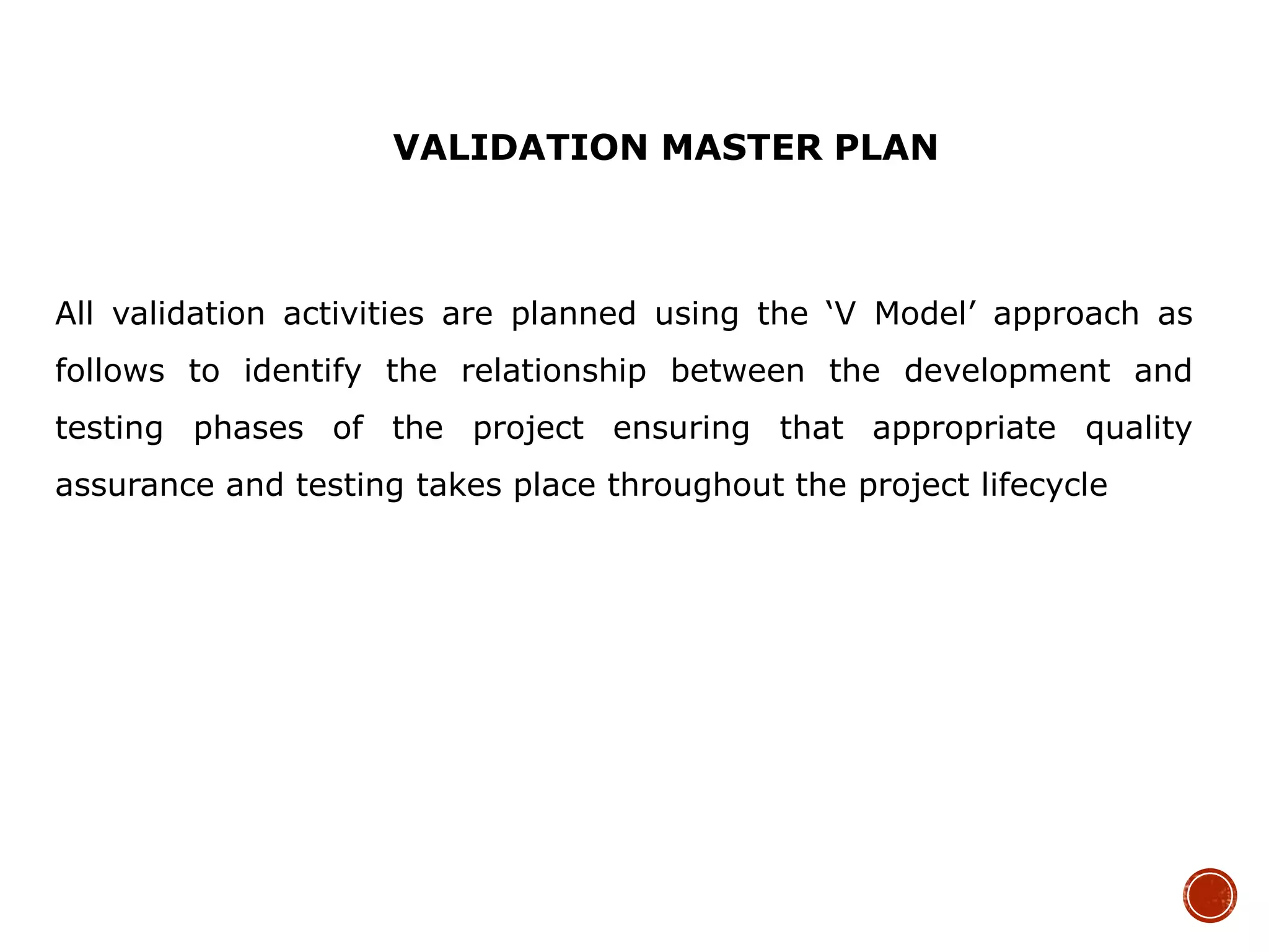 Validation documents | PPT