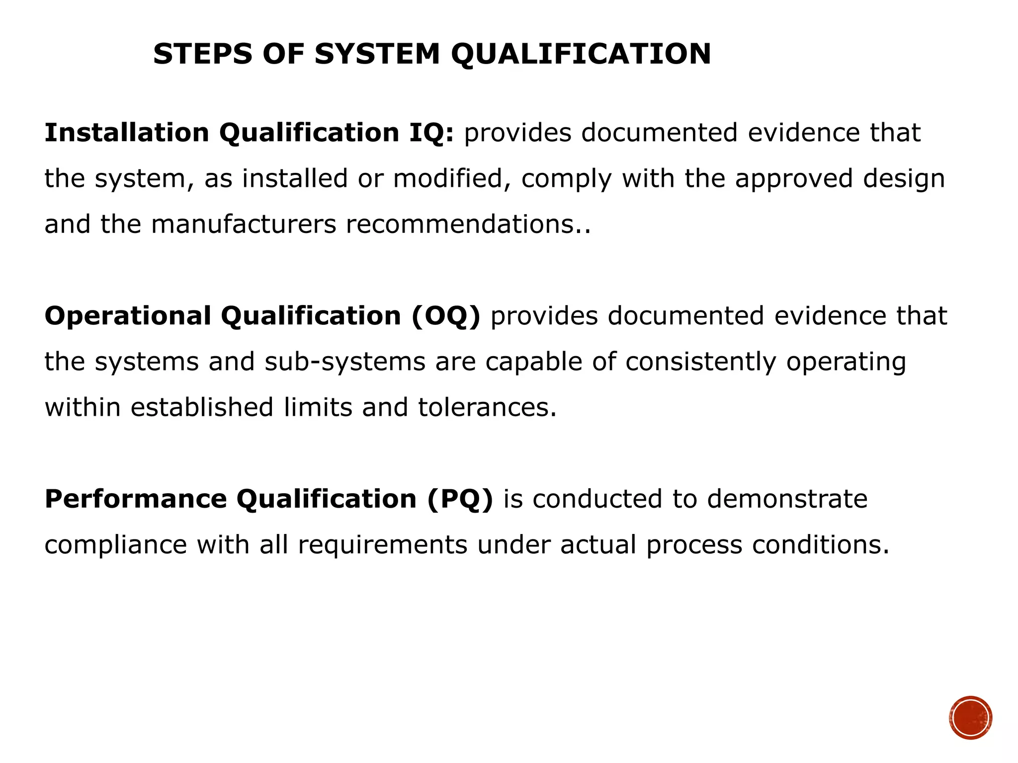 Validation documents | PPT