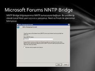 NNTP Bridge Sunumu | PPT