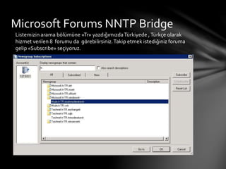 NNTP Bridge Sunumu | PPT