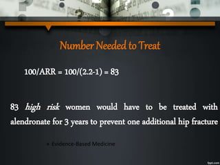 NNT: Number Needed to Treat | PPTX