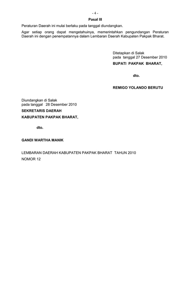 No. 12 ttg pembatalan 4 perda | PDF