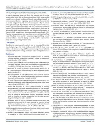 No 17. planting times on growth and yield performance evaluation of ...