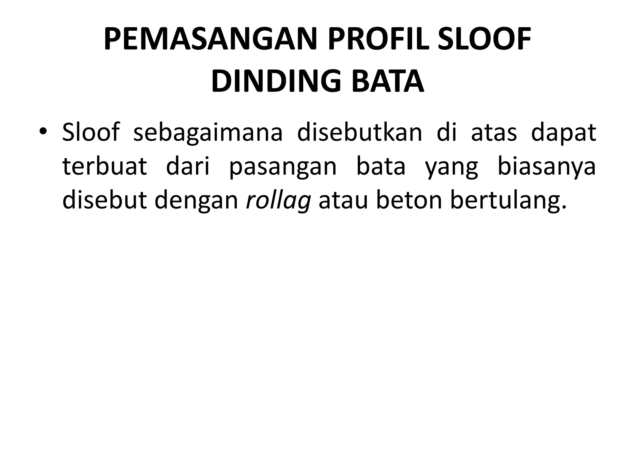 No. 1 materi tukang bangunan | PPTX