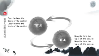 Chinese Ink Painting Powerpoint Template by GreatPPT.com