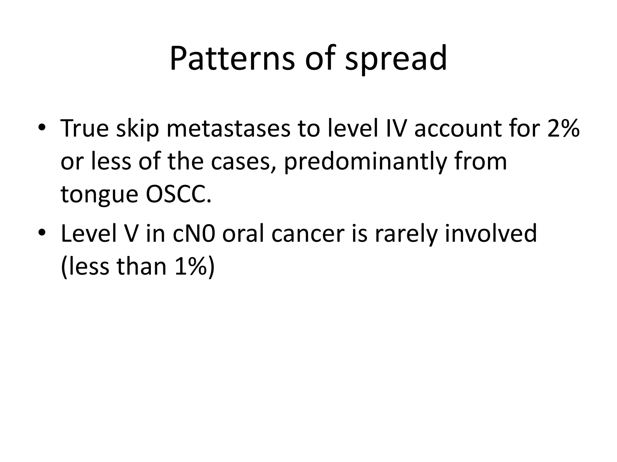 clinically N0 neck in oral cancer | PPTX